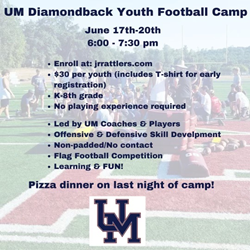 Union Mine Junior Rattlers Football and Cheer