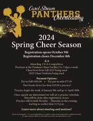 Carol Stream Panthers Cheerleading